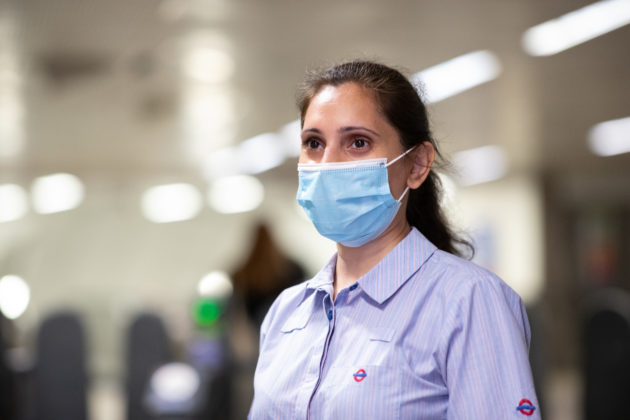 TfL issues travel advice and reminds customers that face coverings must ...