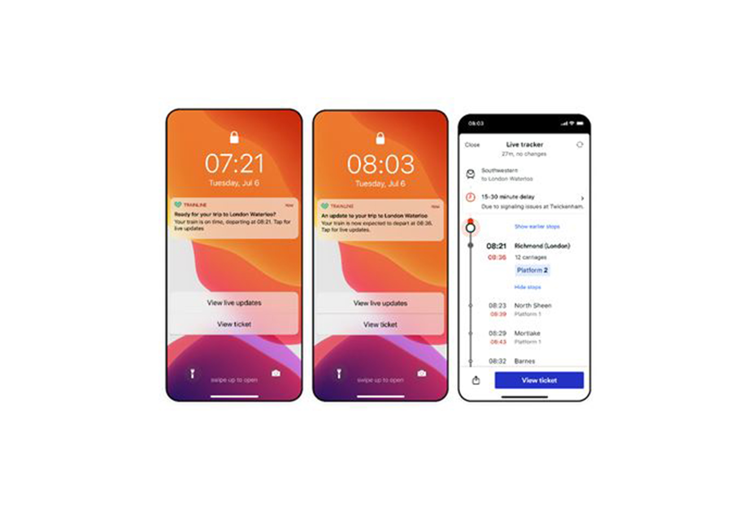 Trainline introduces personalised train delay notifications - Rail UK