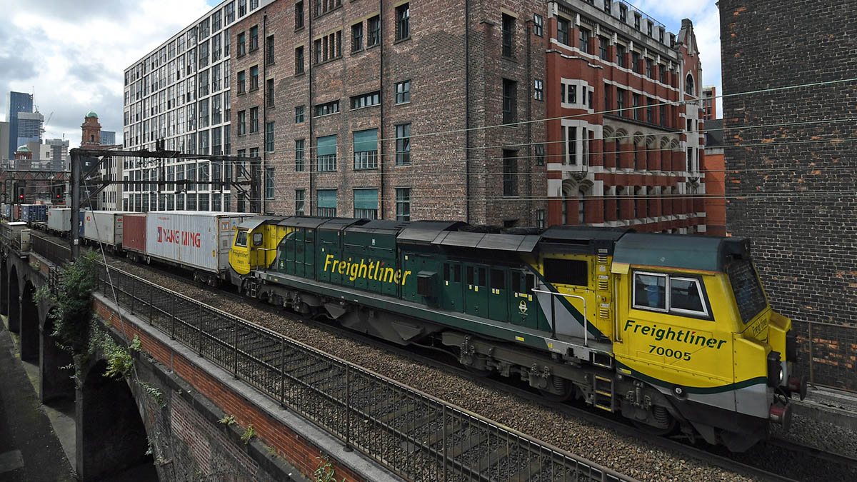 Rail freight steps in to support supermarket shoppers amidst HGV driver ...