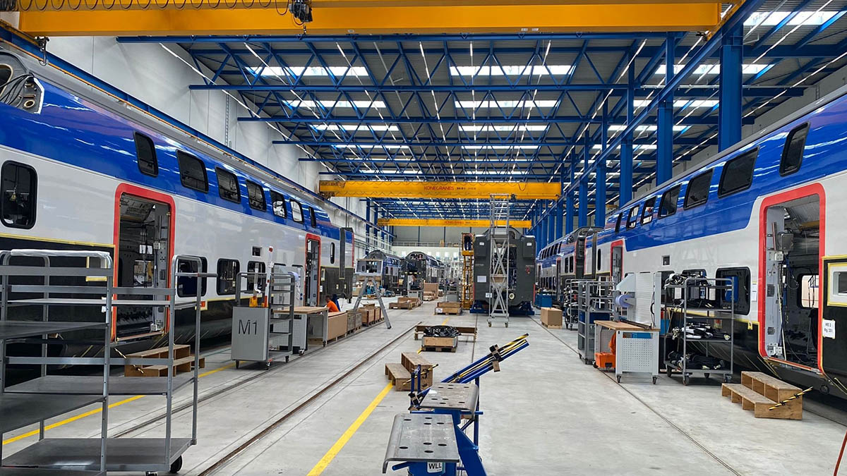 A first look at the Stadler plant where the new Metro fleet is being ...