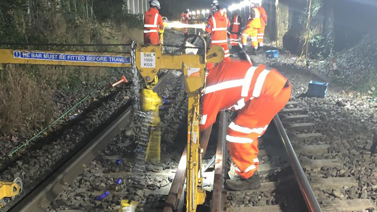 Track works improve reliability for freight and passengers in ...