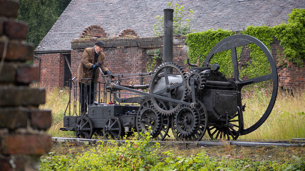 The home of the world’s first steam railway locomotive is playing host ...
