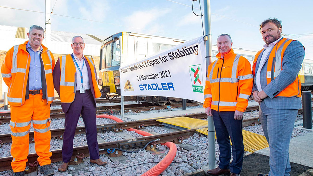 Stadler completes the first phase of £70m Metro depot rebuild - Rail UK
