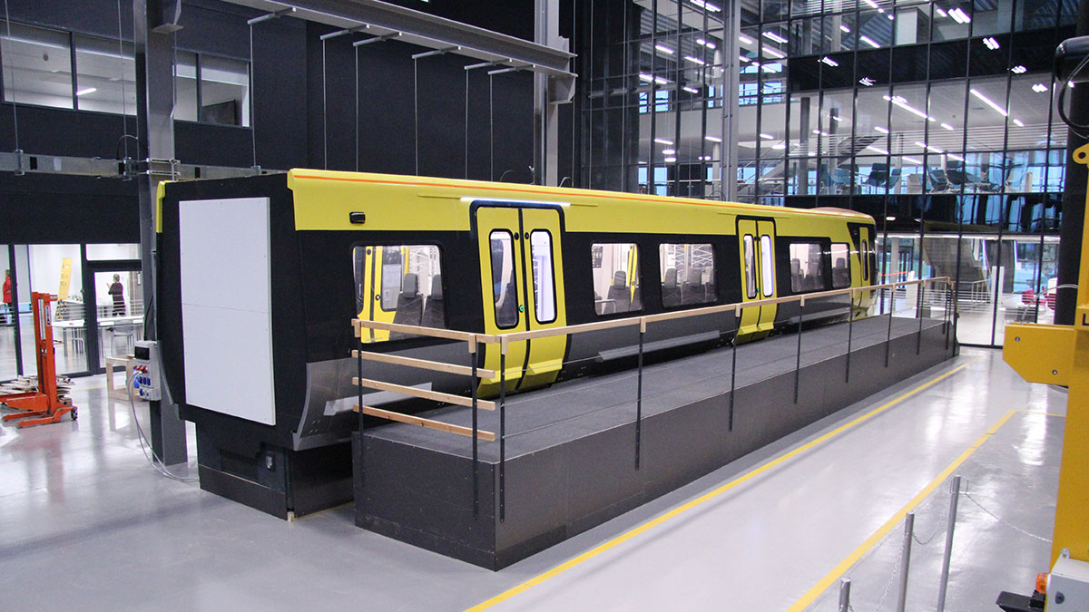 Liverpool City Region model train carriage to help teach rail engineers ...