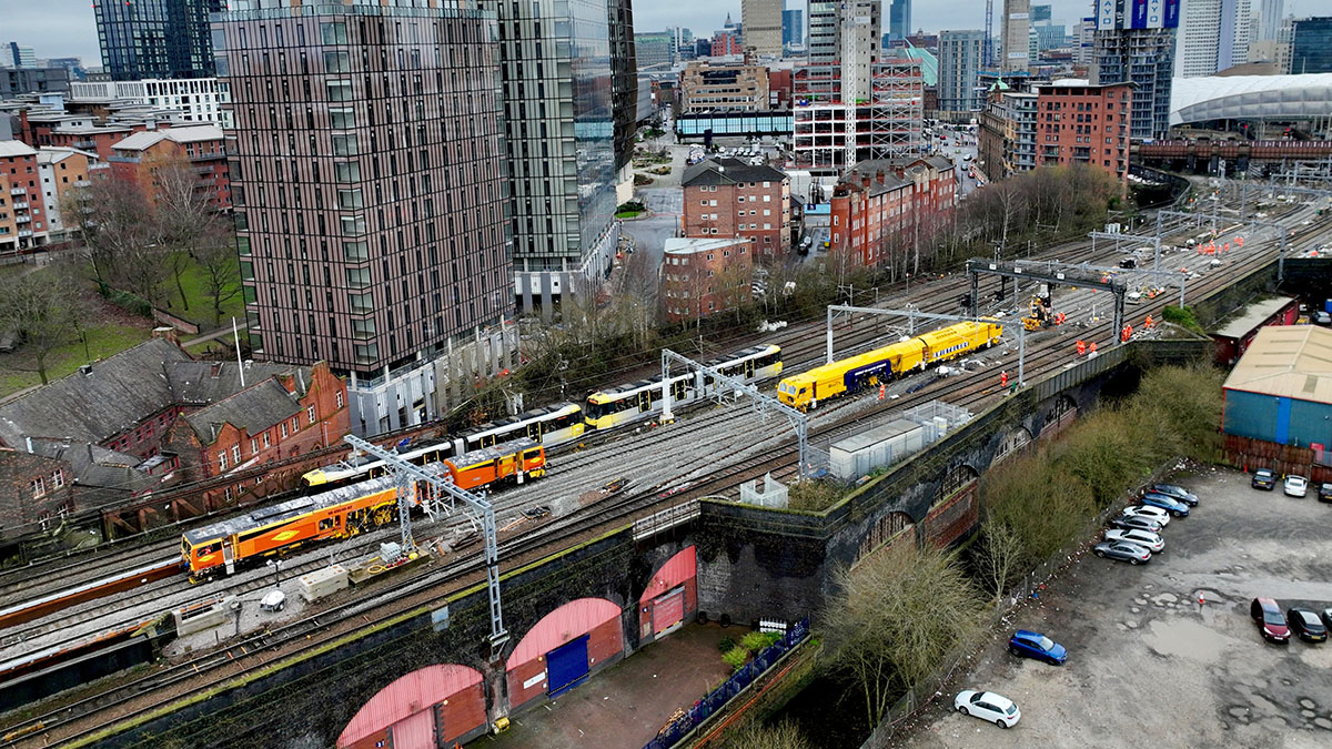 Major rail upgrade in Manchester completed as part of Transpennine ...
