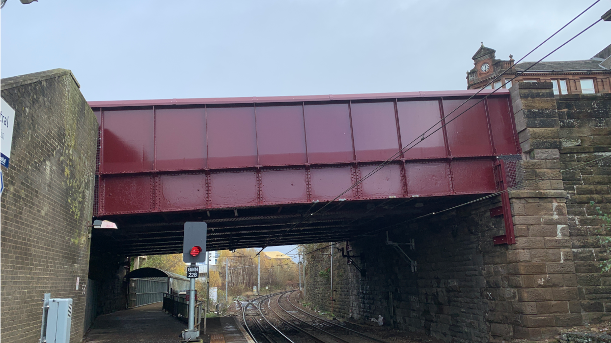 Hamilton rail bridge works completed - Rail UK