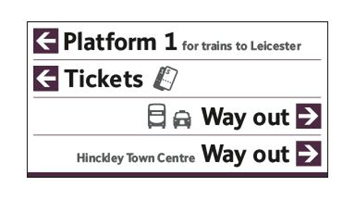 EMR to improve wayfinding signage at eight stations across its network ...