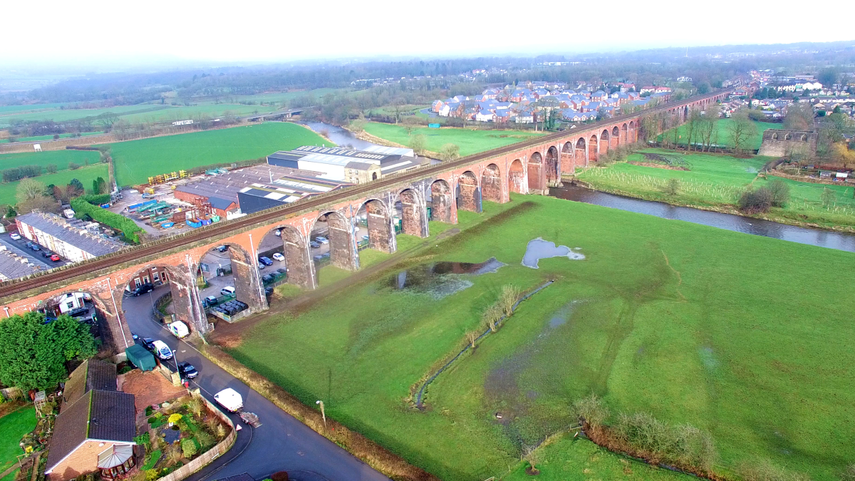 Victorian viaduct recreated with laser and drone technology - Rail UK