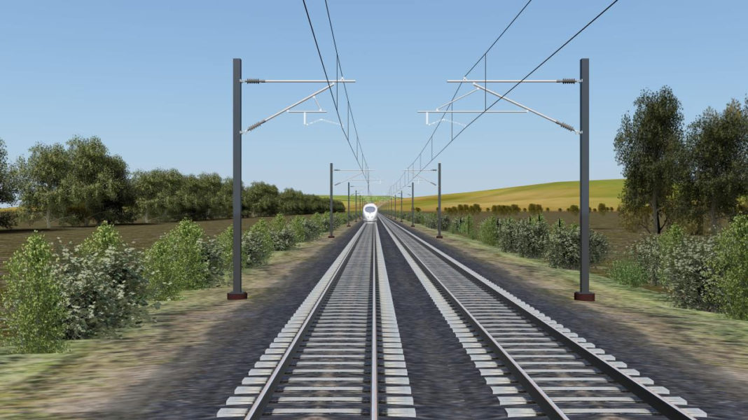 First composite rail mast unveiled to cut electrification costs - Rail UK