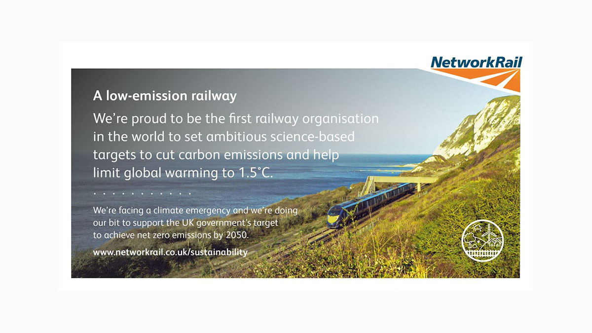 Green target in sight as more than two-thirds of Network Rail suppliers ...