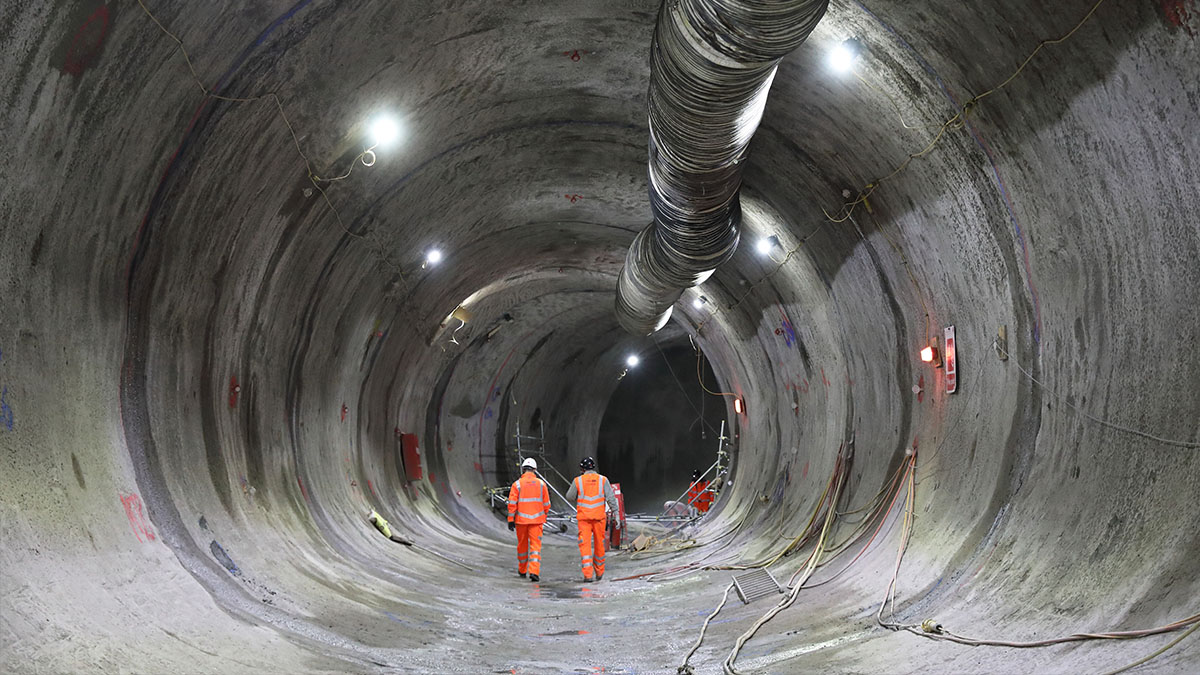 HS2 reveals huge new tunnel at Euston station - Rail UK