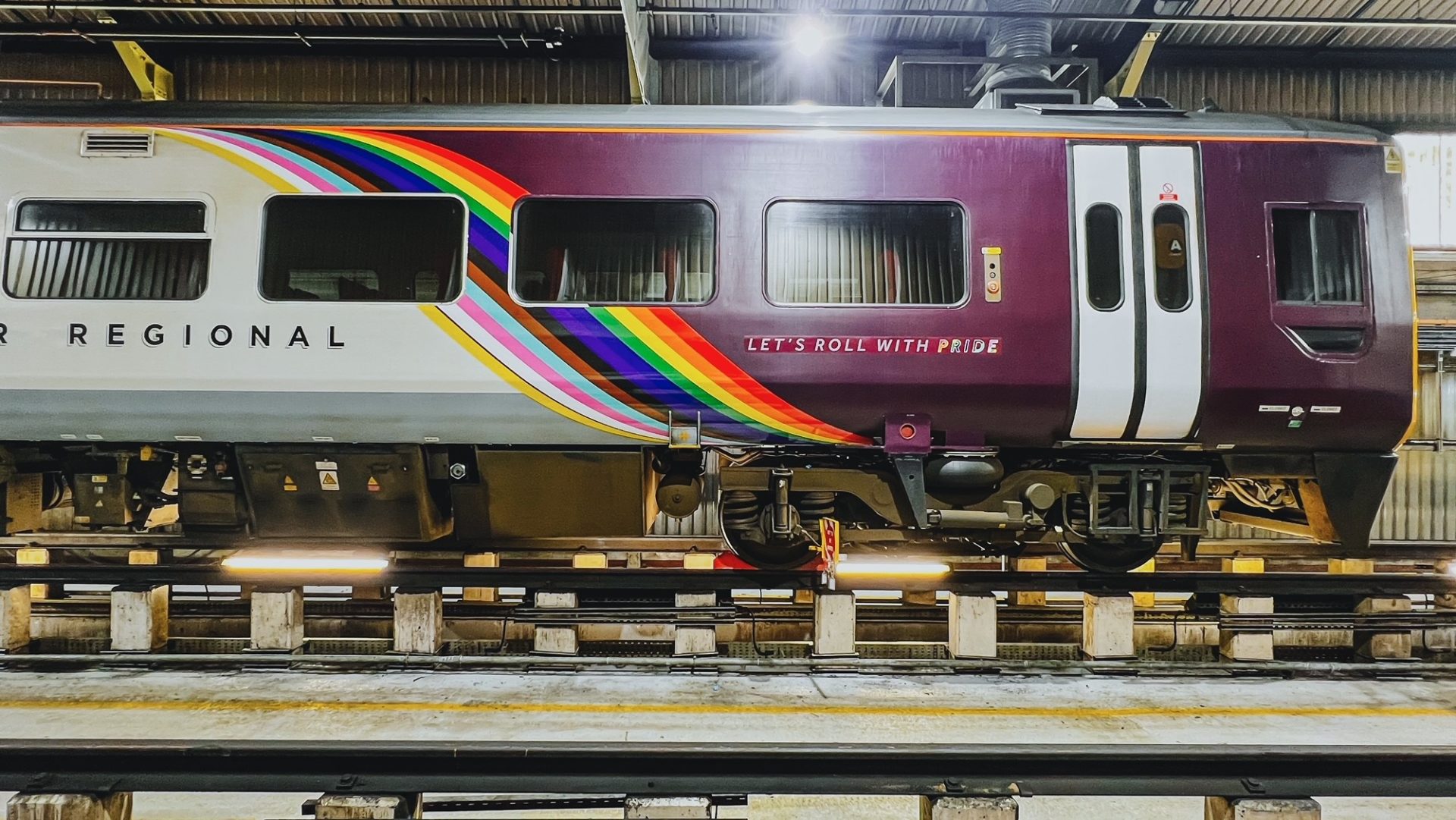 EMR celebrate Belper and Derby Pride with special Rainbow Train - Rail UK