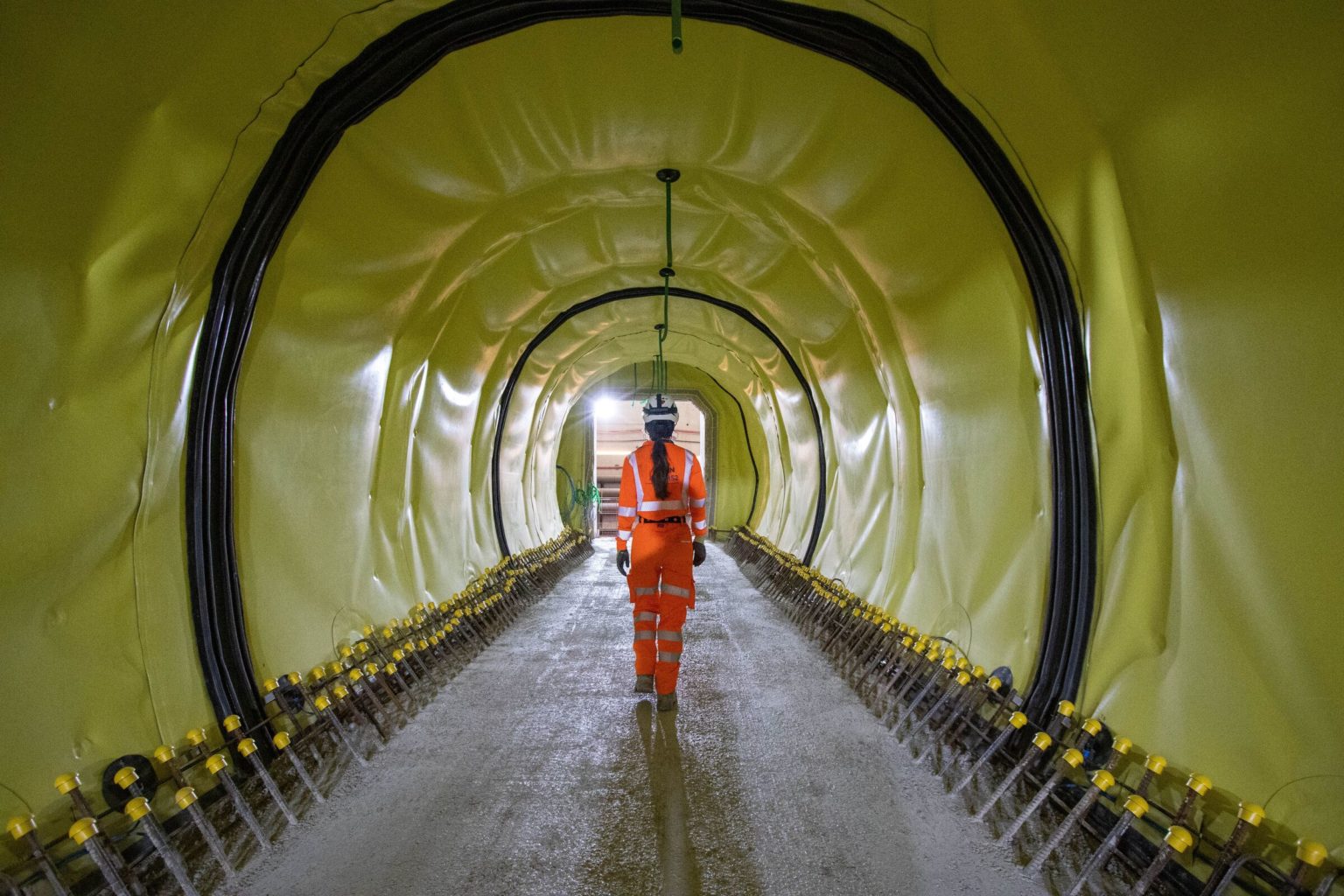 HS2 completes first tunnel cross passages - Rail UK