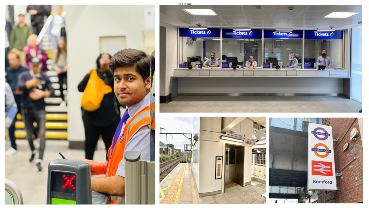 Passengers benefit from completion of Romford station upgrades - Rail UK
