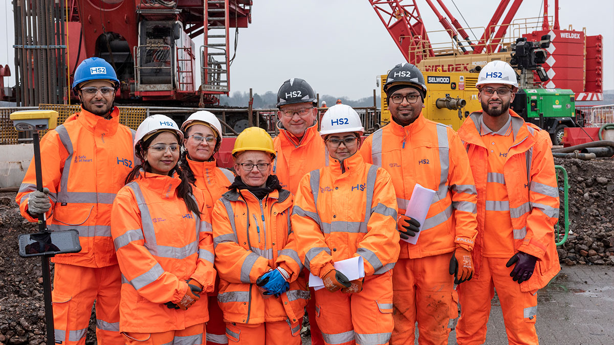 Record numbers of unemployed secure jobs on HS2 - Rail UK
