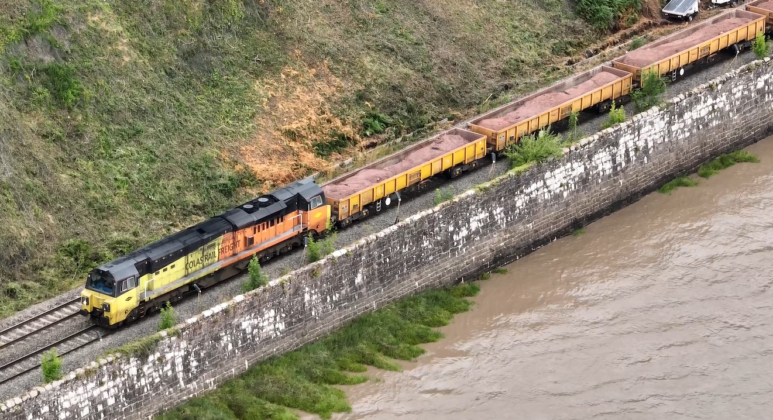 Spectacular drone footage captures scale of cliffside resilience ...