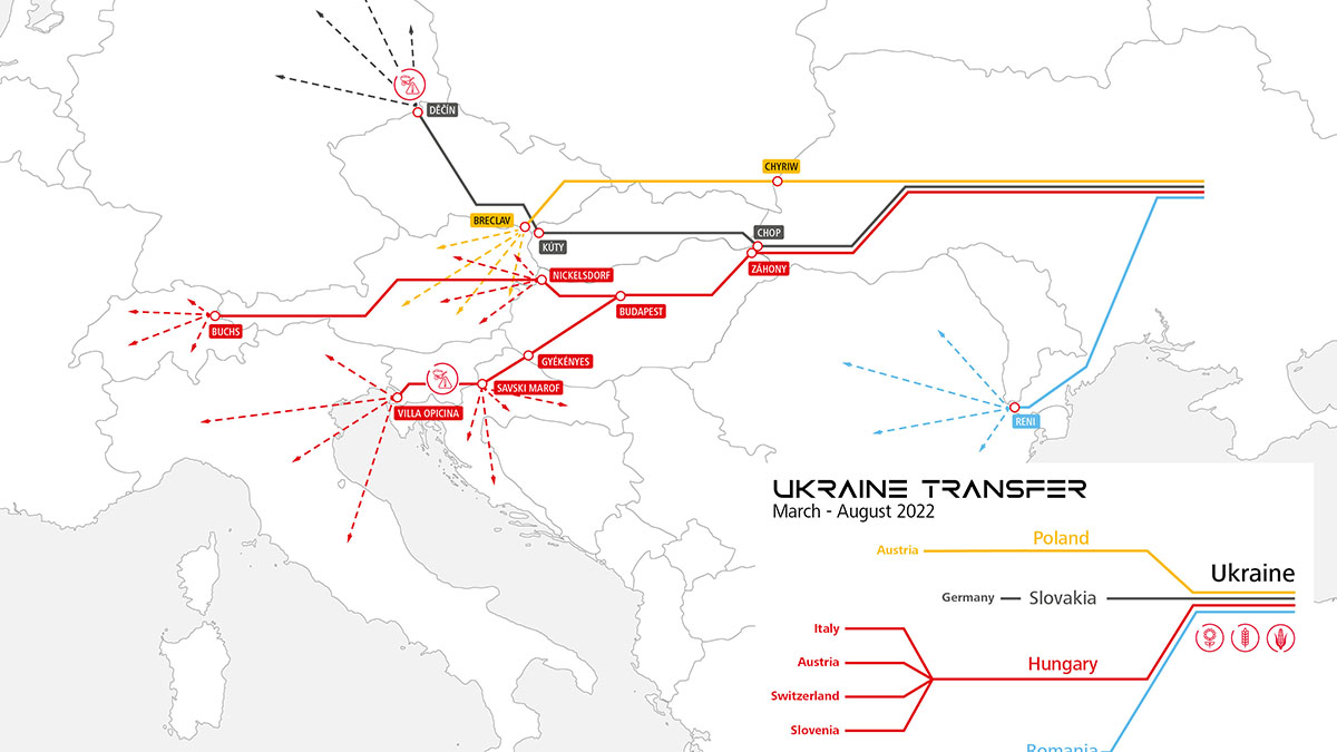 ÖBB Rail Cargo Group transports 580,000 tonnes of grain from Ukraine ...