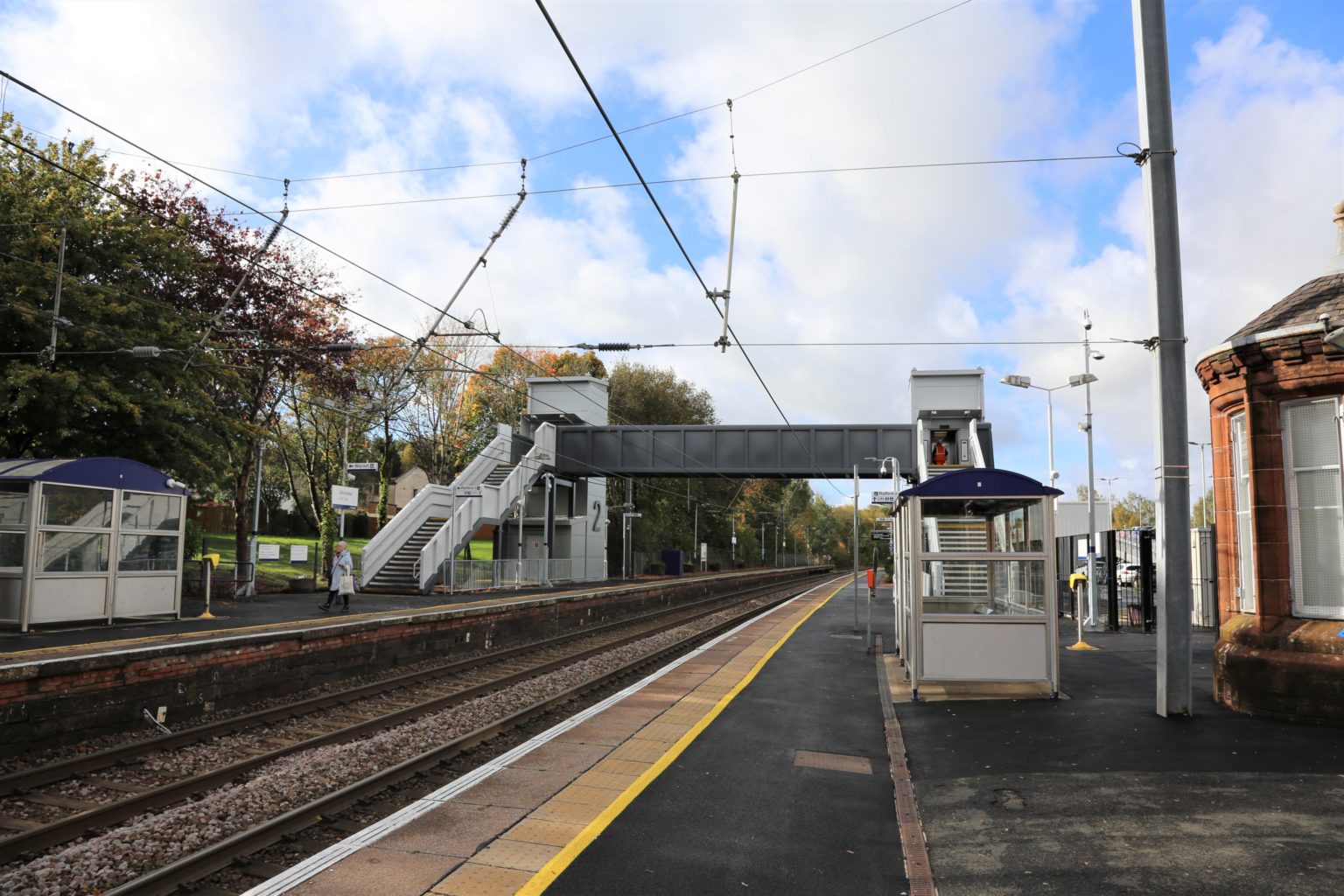 Johnstone station bridges accessibility gap - Rail UK