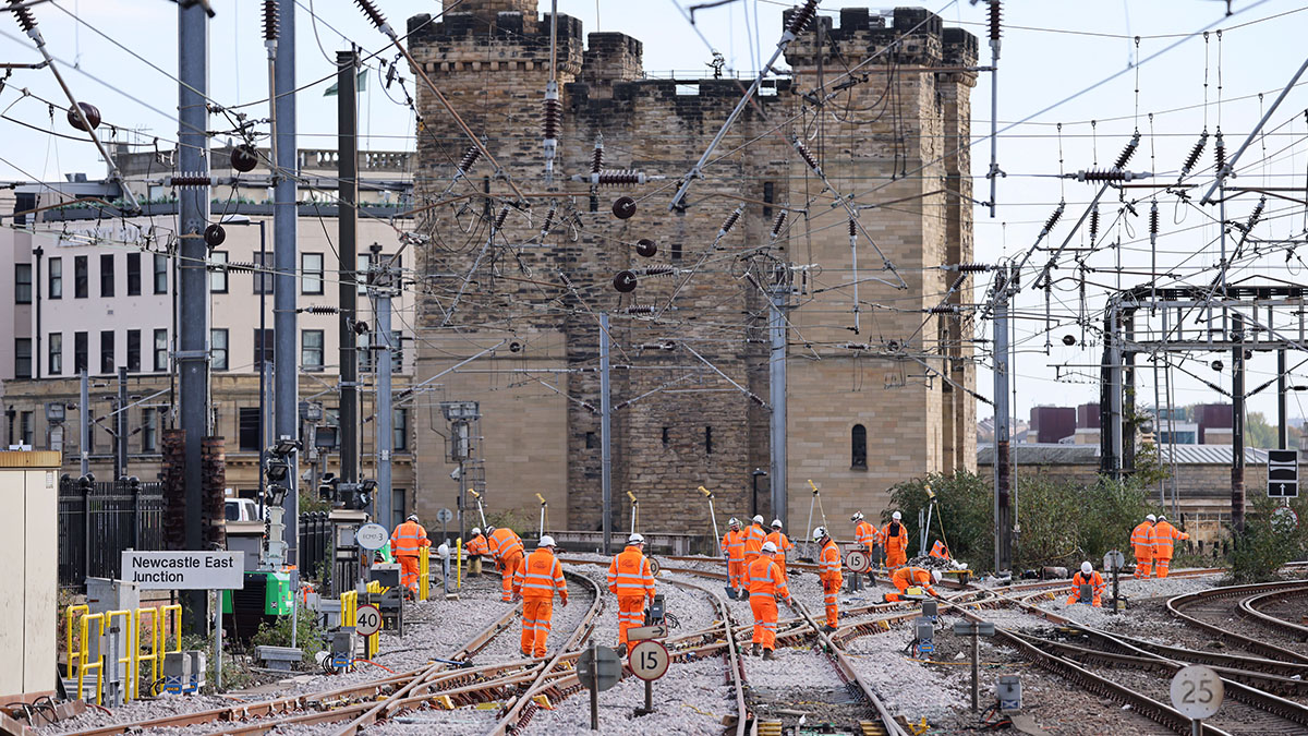 Futureproof: £4.5m Newcastle track upgrade completed - Rail UK