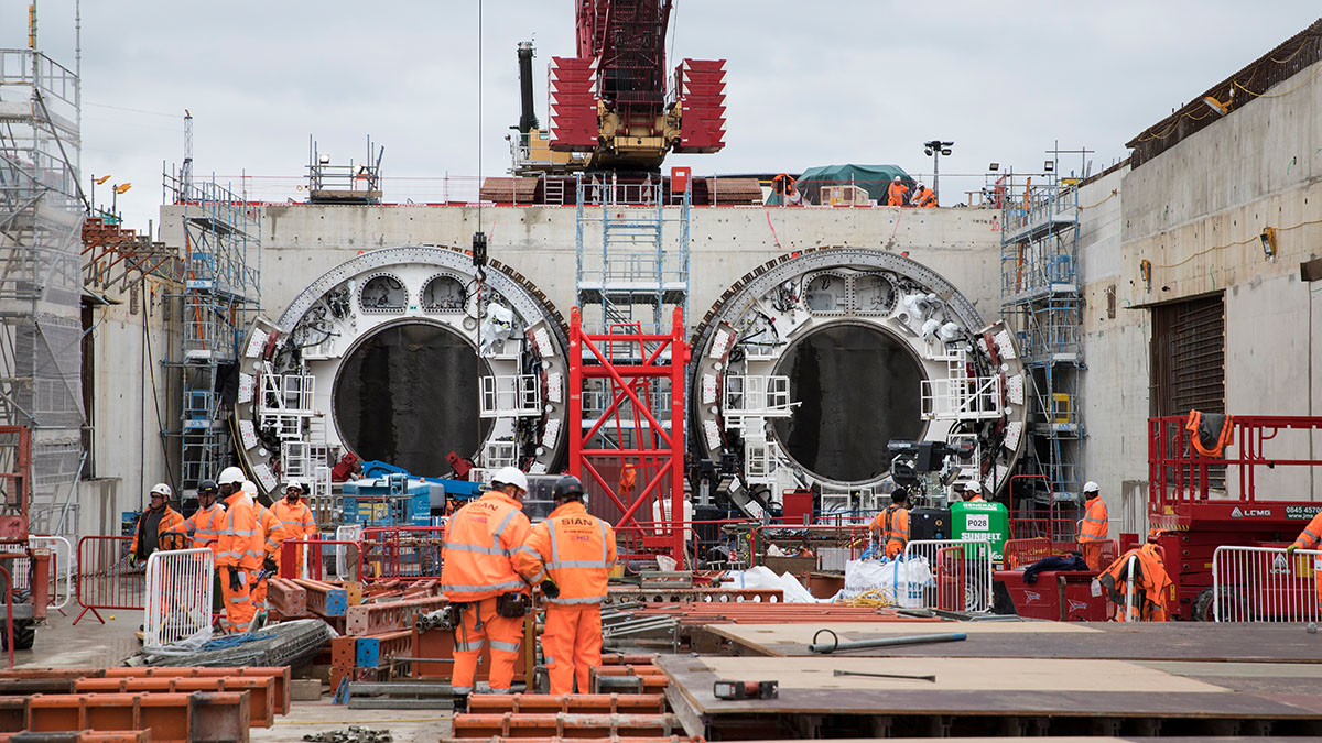 Launch of HS2’s giant London tunnelling machine sparks local job ...