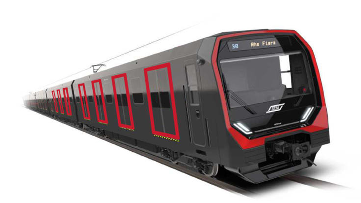 New Hitachi Rail trains for Metro Milan - Rail UK