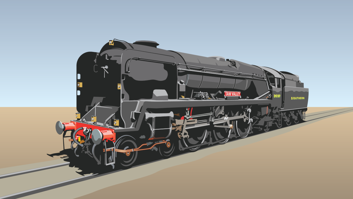 Severn Valley Railway unveils wartime livery for ‘purple loco’ - Rail UK