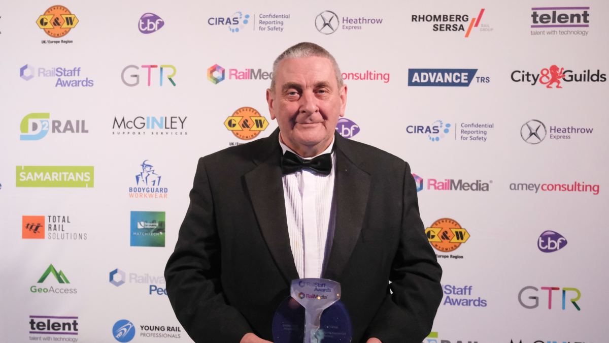 RailStaff Awards celebrates station hero Paul Gregg - Rail UK