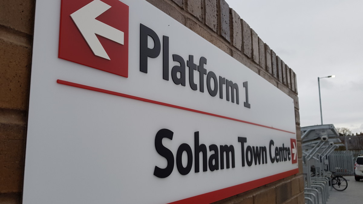Soham station thriving one year after opening - Rail UK