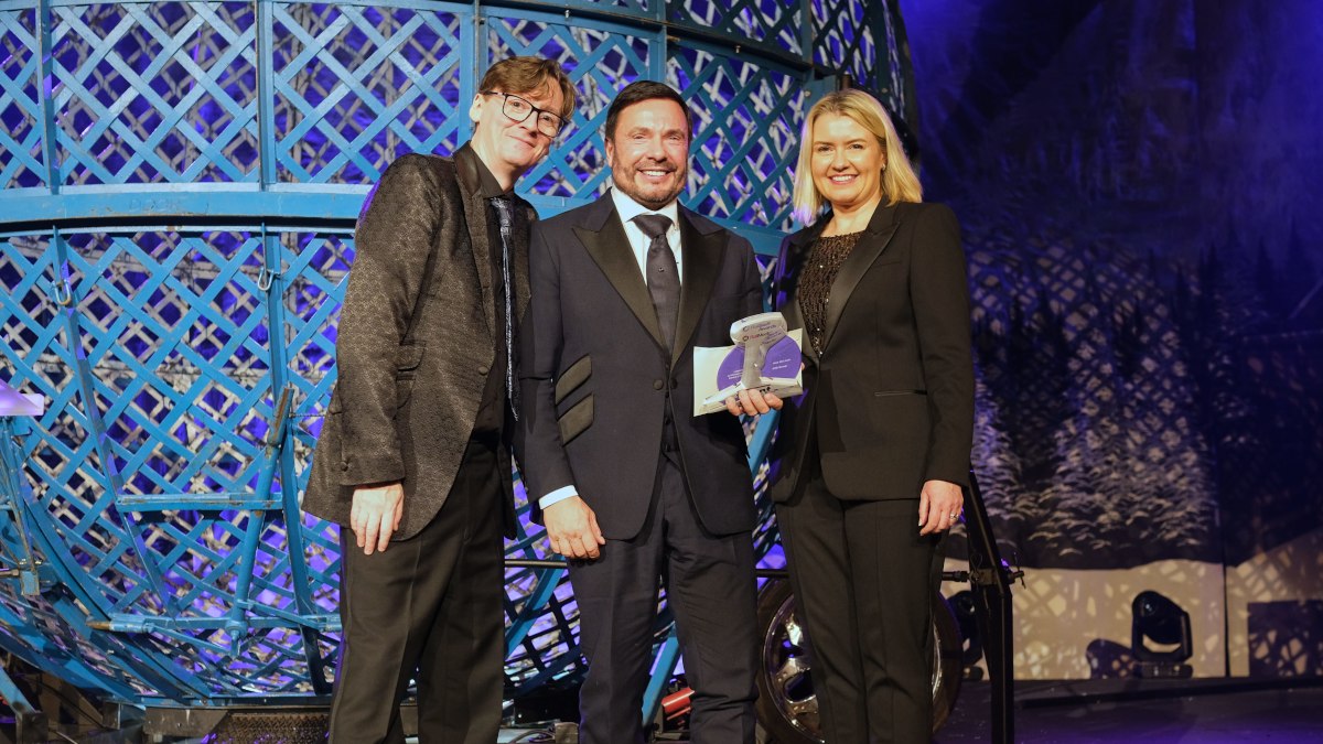 QTS MD Alan McLeish awarded for lifetime achievement - Rail UK