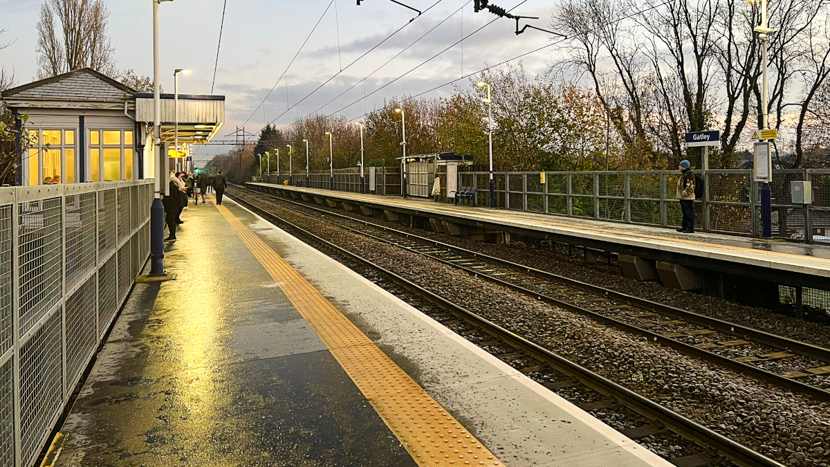 Platform extensions for longer trains on Manchester Airport line - Rail UK