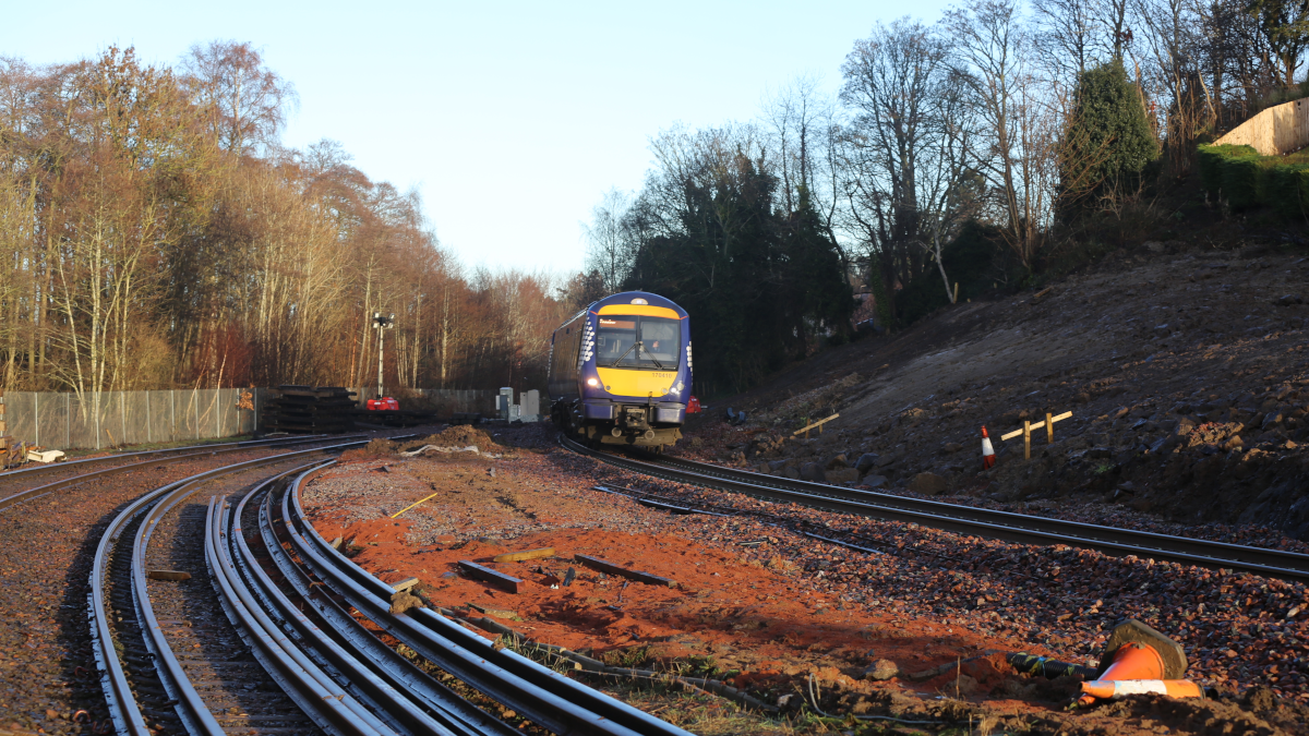 Scottish enhancement project achieves major milestone - Rail UK