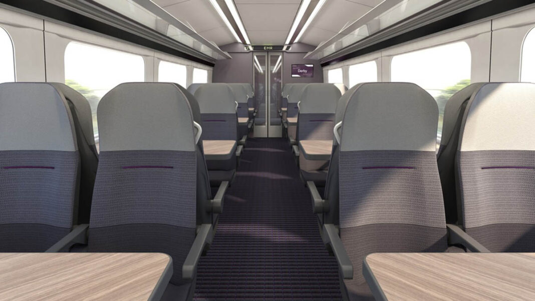 Customers enjoy first chance to try out EMR's new Intercity train seats ...
