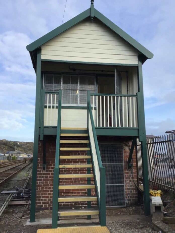 Sending all the right signals: 130-year-old North Wales signal box gets ...