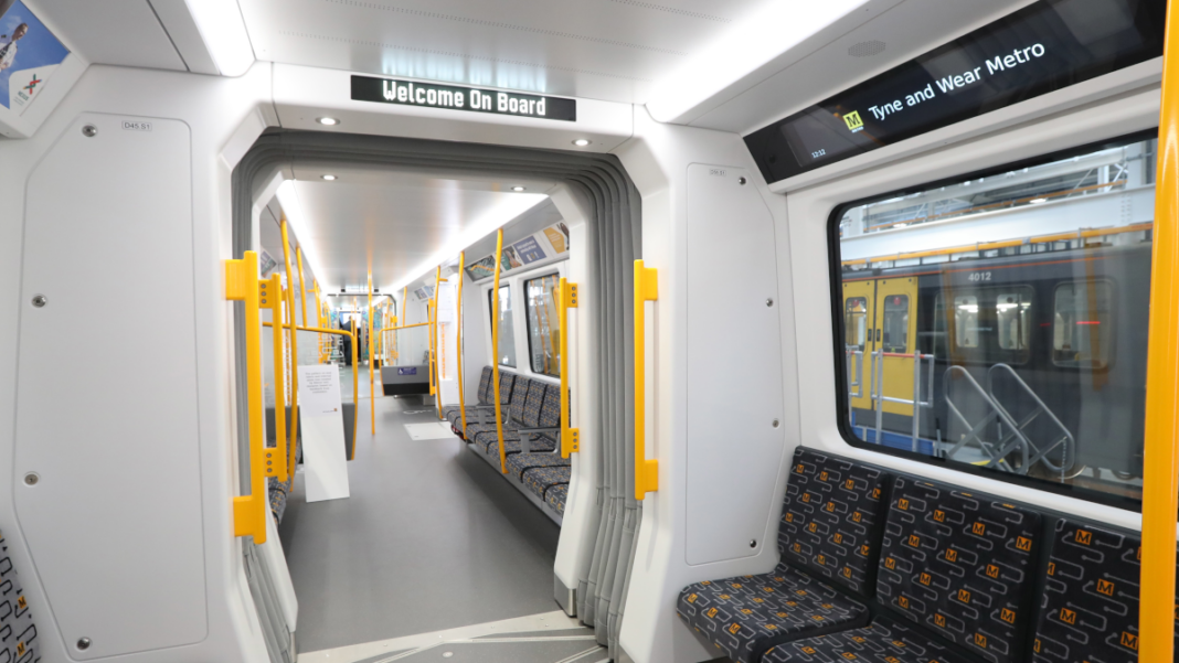 Nexus and Stadler officially unveil new Tyne and Wear Metro train - Rail UK