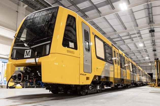 Nexus and Stadler officially unveil new Tyne and Wear Metro train - Rail UK
