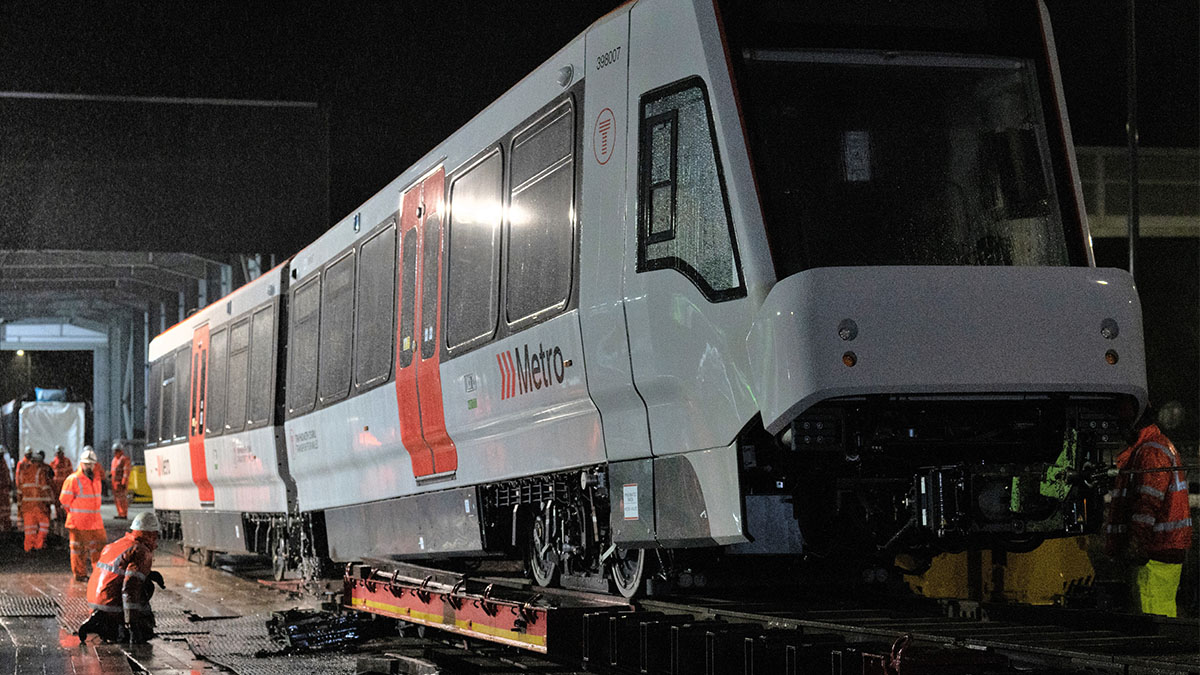 First South Wales Metro tram-train arrives at new depot - Rail UK