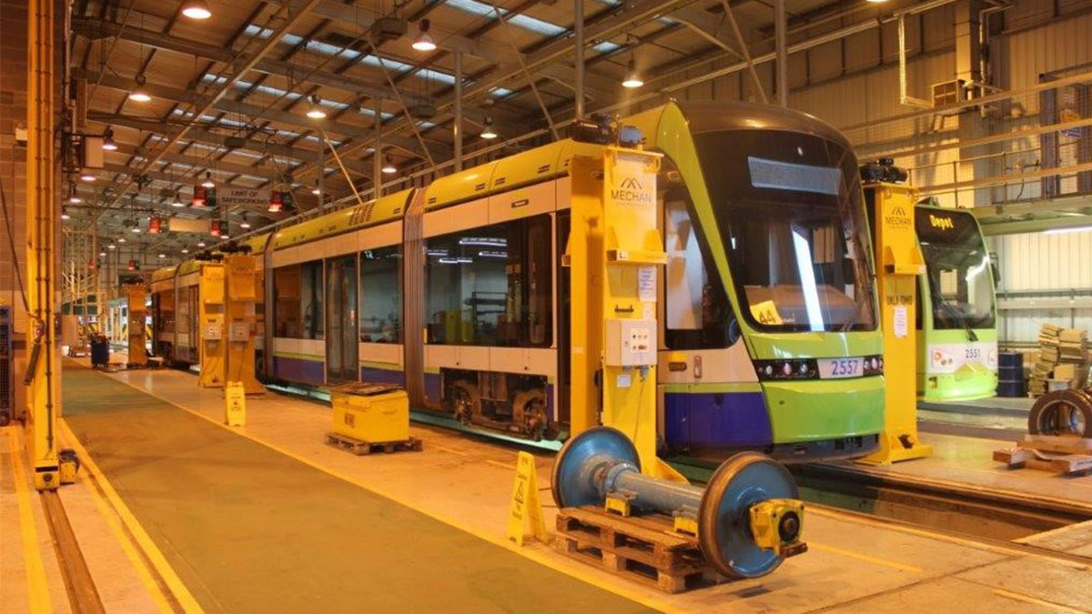 London Trams depot to become cleaner, greener and cheaper to run with ...
