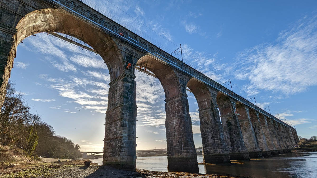 Major repair work completed at Royal Border Bridge - Rail UK