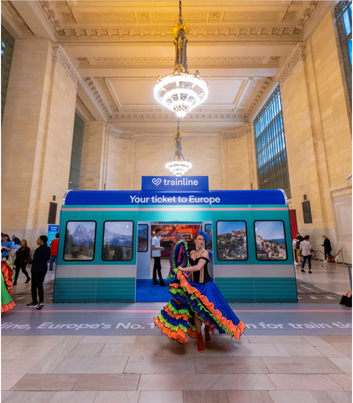 Trainline takeover of Grand Central Station promotes UK rail to US ...