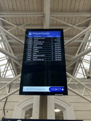 Hundreds of new and improved customer information screens installed at ...