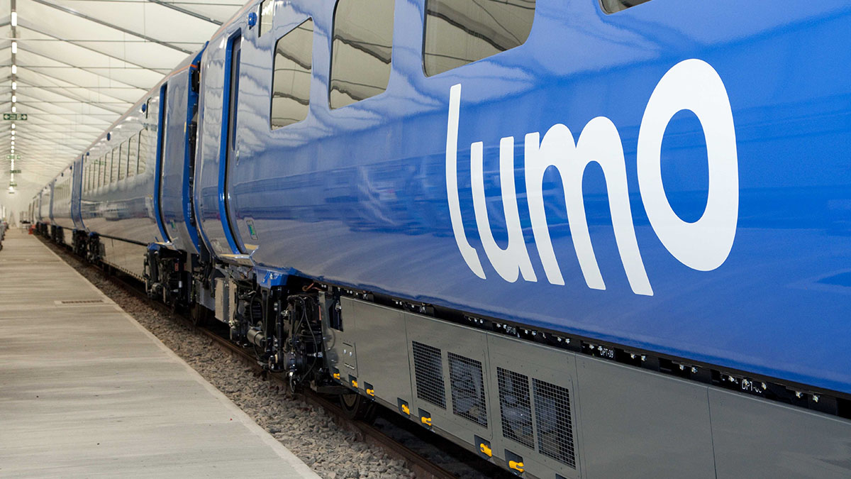 Lumo selected as finalist in prestigious transport awards - Rail UK