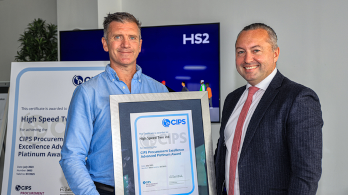 HS2 secures coveted award in global Procurement Excellence Programme ...