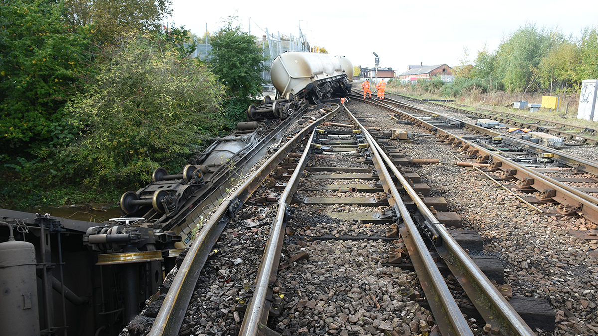 RAIB Report: Freight train derailment at Petteril Bridge Junction - Rail UK
