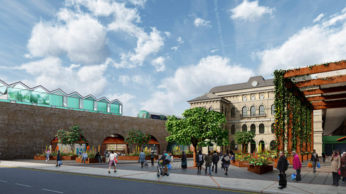 Planning consent received for a major new station upgrade of Peckham ...