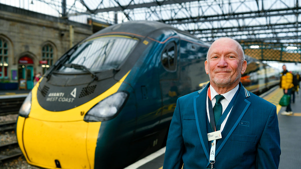 Avanti West Coast employee reaches half a century on railway - Rail UK