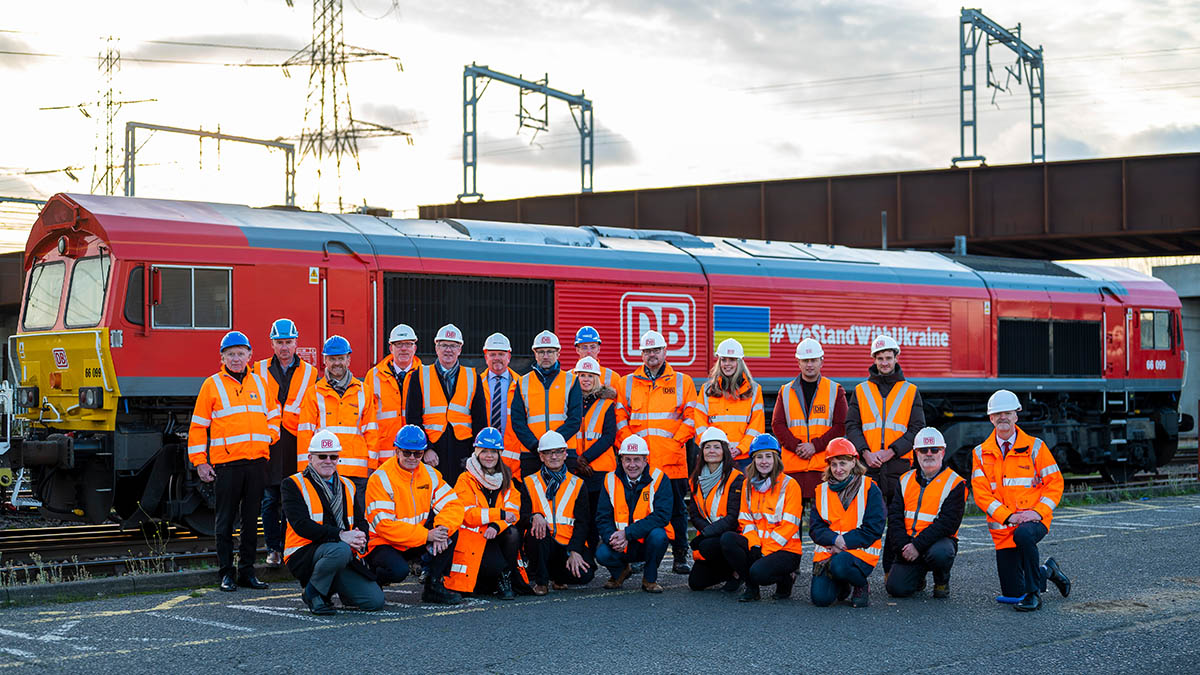 Network Rail employee awarded the British Empire Medal for Ukraine Rail ...
