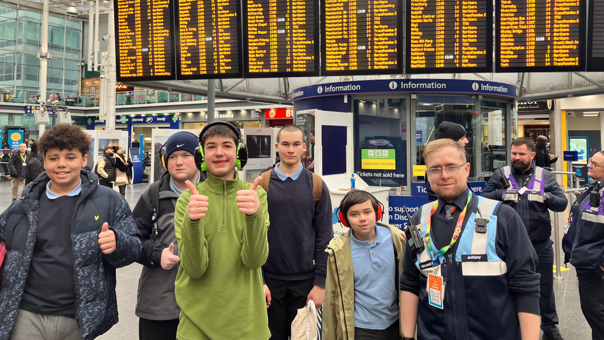 Specialist school gets ultimate railway experience - Rail UK