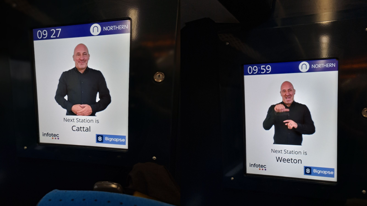 Northern using AI to trial British Sign Language announcements on ...