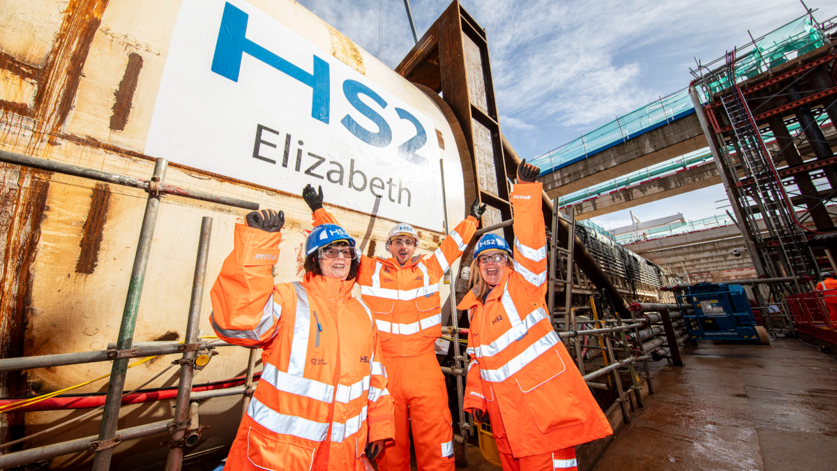 Last HS2 tunnel boring machine in the West Midlands begins dig towards ...