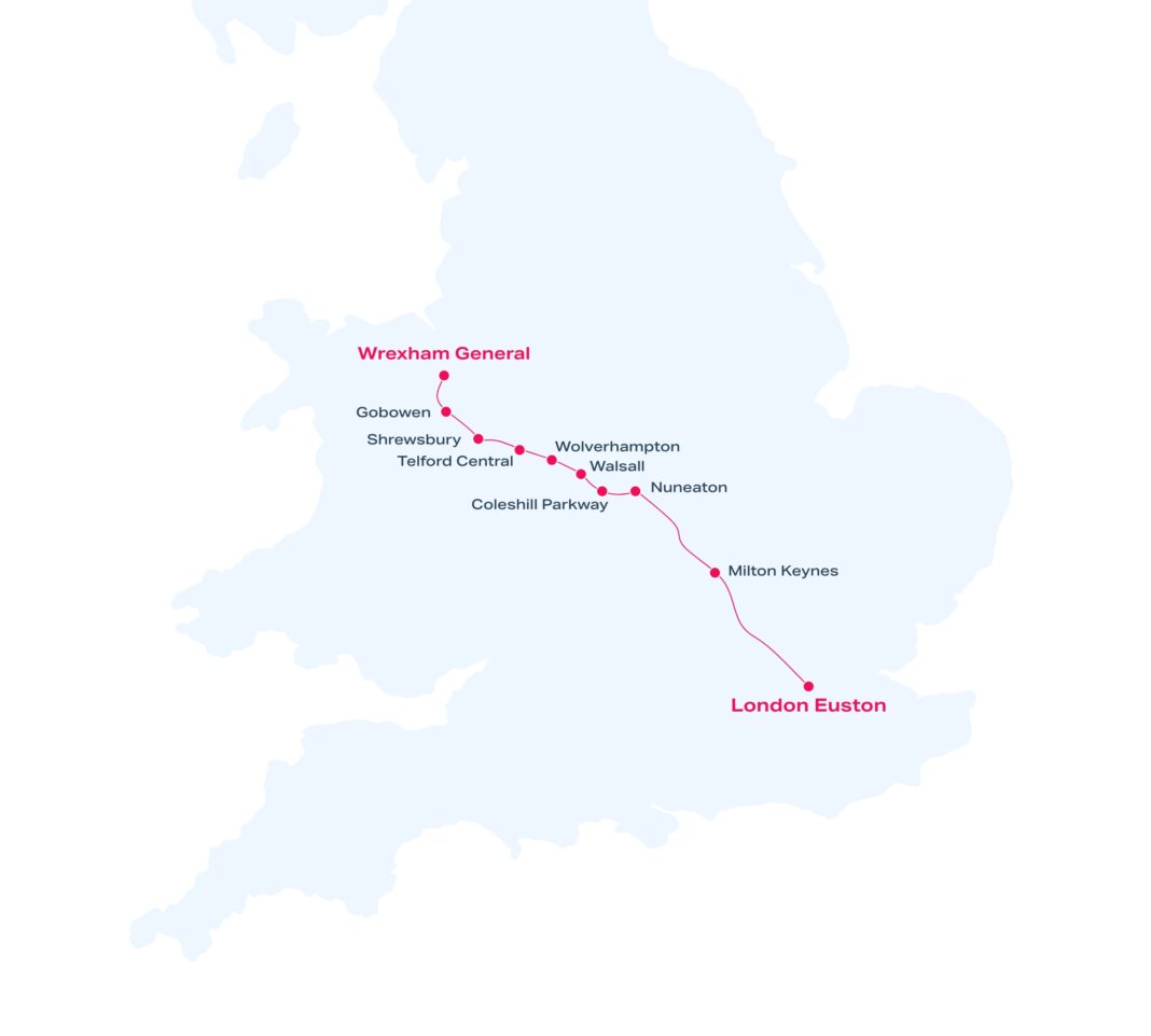 Alstom plans to run new direct train services between North Wales, Shropshire, the Midlands and ...